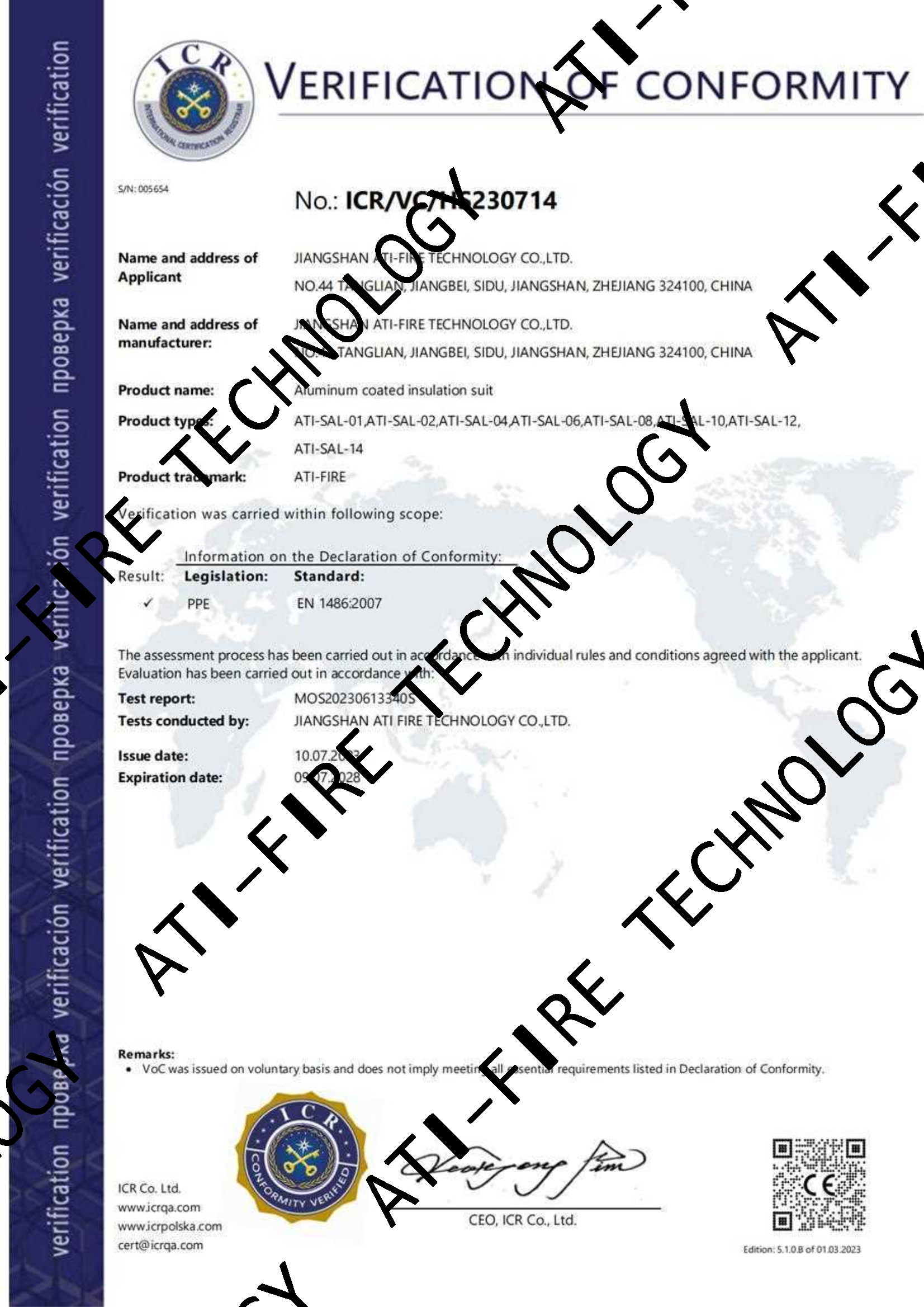 Product Wholesale Products Suppliers and Manufacturer - Jiangshan Ati-Fire Technology Co., Ltd.